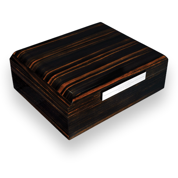 Prometheus Macassar Ebony 50-100 Cigar Humidor - Octagon Series ...