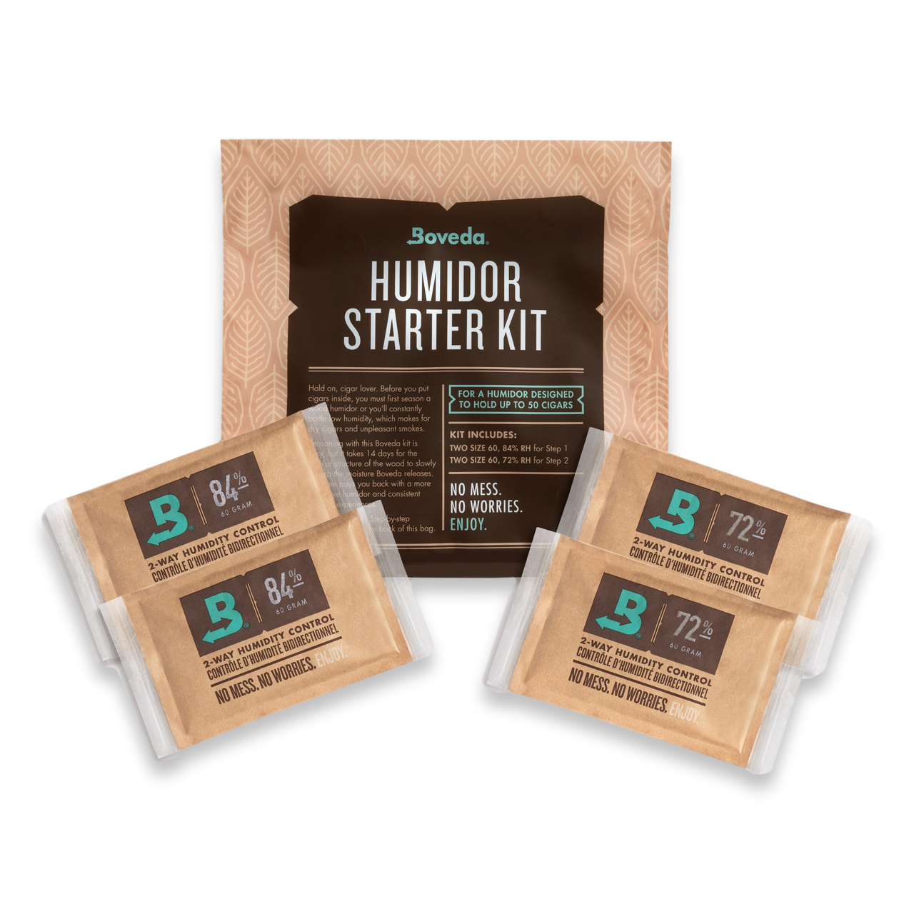Boveda Starter Kit for 50-Cigar Humidors - First 3 Months – Northwoods ...