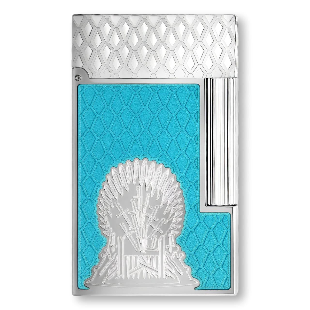 S.T. Dupont Game of Thrones Ice Line 2 Double Soft Flame Cigar Lighter ...