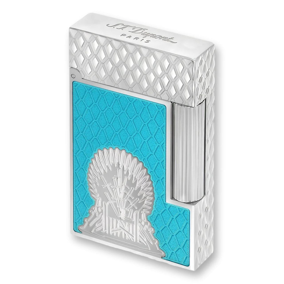 S.T. Dupont Game of Thrones Ice Line 2 Double Soft Flame Cigar Lighter ...