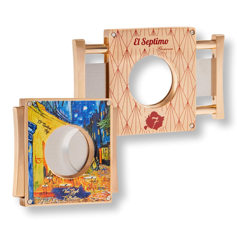 El Septimo Luxury Guillotine Double Blade Cigar Cutters – Northwoods ...