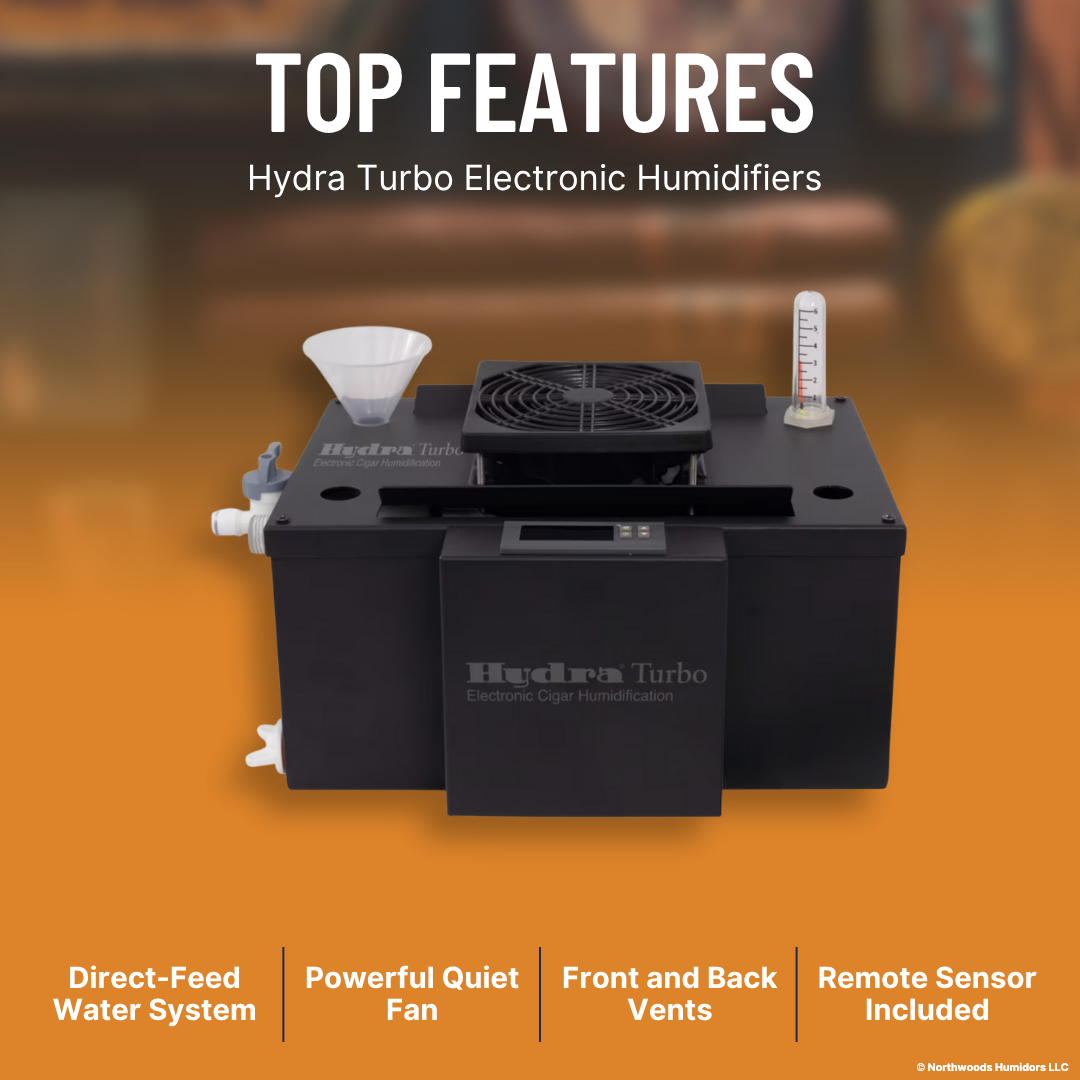 Hydra Turbo Electronic Humidifiers – Northwoods Humidors