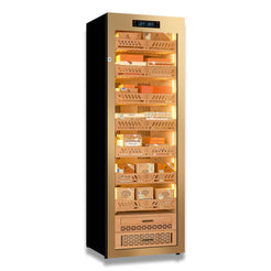 Yohtron YC-448G Premium Series Gold 2,300-Cigar Electric Humidor ...