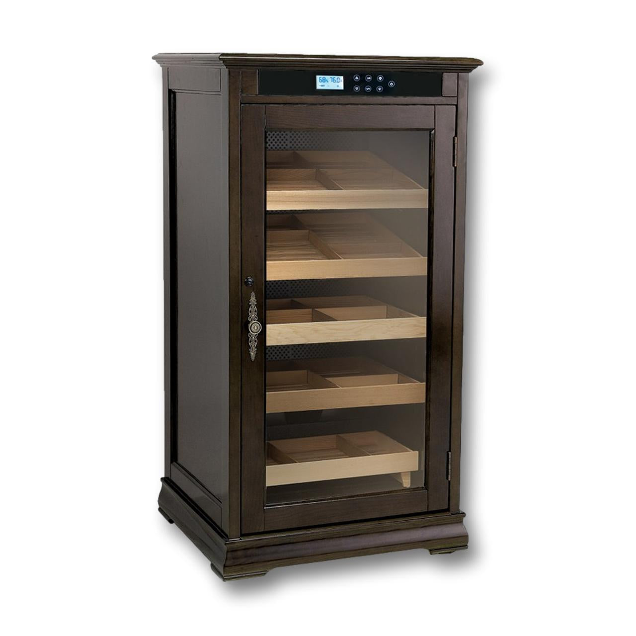 Prestige Redford Espresso 1,250-Cigar Electric Humidor – Northwoods ...